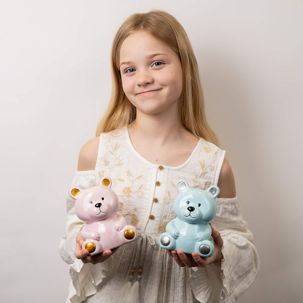 Cadw-mi-gei / Ceramic Teddy Money Box - Cain Online